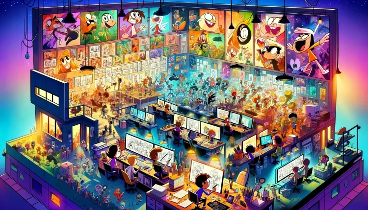 Cartoon Production, Animation Studios, Popular Cartoons