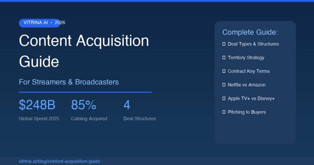 Content Acquisition Guide: How Streamers License Film & TV (2026)